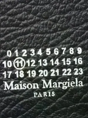 MAISON MARGIELA Trifold Leather Wallet