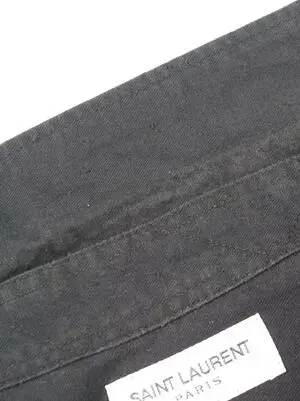 Saint Laurent 2000s Military-style Long-sleeve Shirt