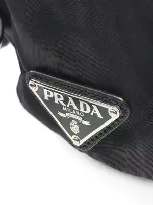 Prada Vela Studded Backpack
