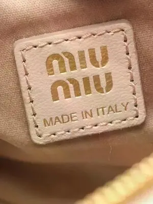Miu Miu Matelassé Leather Shoulder Bag