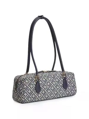 Tommy Hilfiger Monogram Pattern Shoulder Bag