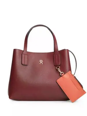 Tommy Hilfiger Logo Plaque Tote Bag