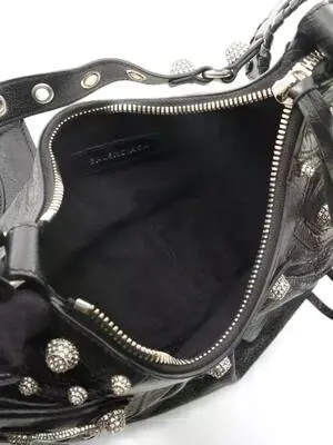 Balenciaga Xs Le Cagole Rhinestone Shoulder Bag
