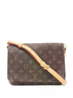 LOUIS VUITTON Monogram Musette Tango Shoulder Bag