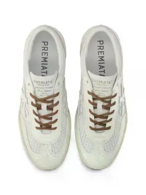 Premiata Davidd 8294 Sequined Leather Sneakers