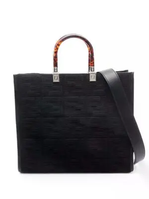 Fendi Sunshine Tote Bag - Black