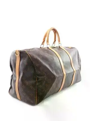 LOUIS VUITTON Monogram Keepall Bandoulière 55 Bag