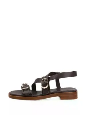 FRAU Multi-strap Leather Sandals - Brown
