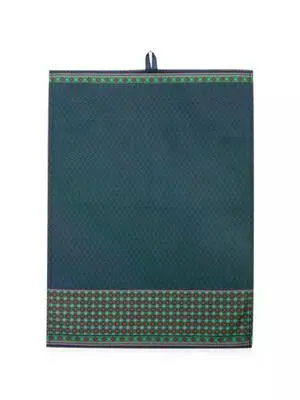 PIP STUDIO Berry Blues Geometric-print Tea Towels - Blue