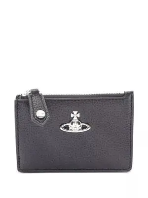 VIVIENNE WESTWOOD 2020s Orb Card-case Coin Purse - Black