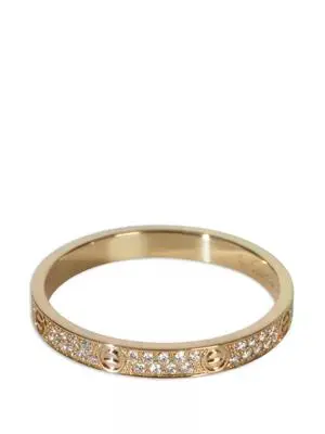 Cartier 18k Yellow Diamond Love Ring