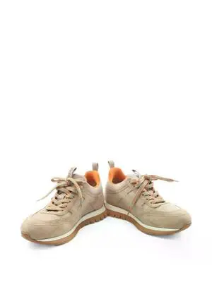 Hermès Beige Panelled Sneakers - Neutrals