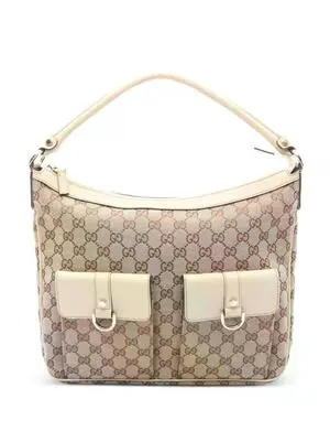 Gucci 2000s Abby Gg Supreme Canvas Shoulder Bag