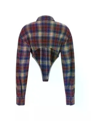 Dsquared2 Asymmetrical Check Shirt