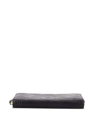 LOUIS VUITTON Zippy Wallet Monogram Empreinte Leather Small Wallets - Black