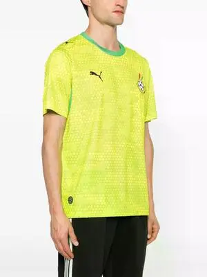 PUMA X Salehe Bembury X Ghana Patterned Logo-print T-shirt - Green