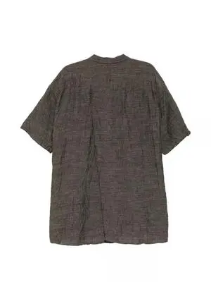 KLASICA Short-sleeve Linen Shirt