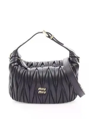 Miu Miu Matelassé Leather Shoulder Bag