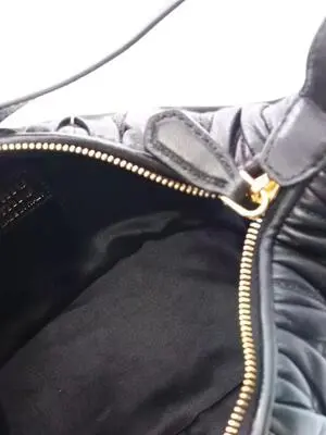Miu Miu Matelassé Leather Shoulder Bag