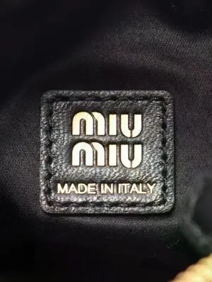 Miu Miu Matelassé Leather Shoulder Bag