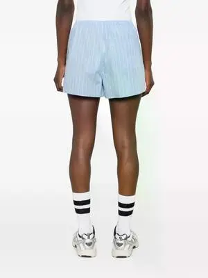 SPORTY & RICH Vertical Stripe Shorts