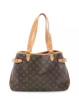 LOUIS VUITTON 2008 Batignolles Tote Bag - Brown