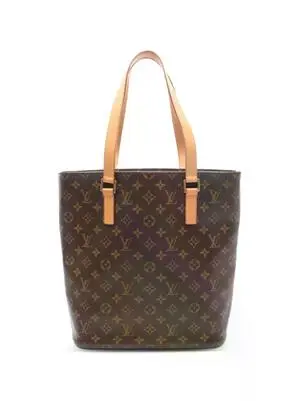 LOUIS VUITTON Monogram Vivian Gm Tote Bag - Brown