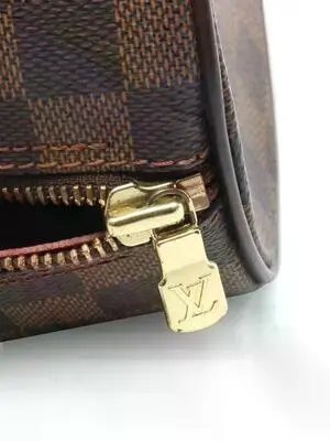 LOUIS VUITTON 2004 Papillon 26 Damier Ebene Handbag