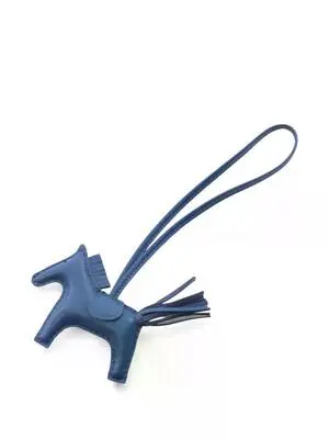 Hermès Pm Rodeo Bag Charm - Blue