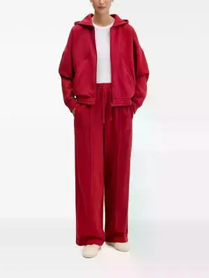Adidas Logo Detail Tracksuit - Red