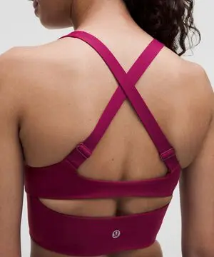 Lululemon Like A Cloud Train Bra - Raspberry Rave