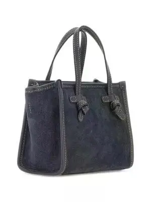 GIANNI CHIARINI Small Miss Marcella Suede Tote Bag
