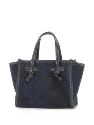GIANNI CHIARINI Small Miss Marcella Suede Tote Bag