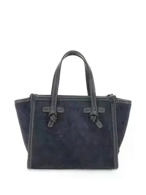 GIANNI CHIARINI Small Miss Marcella Suede Tote Bag