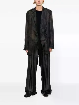 GIOVANNI CAVAGNA Floral-print Blazer