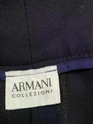 Giorgio Armani Tailored Wide-leg Trousers - Black