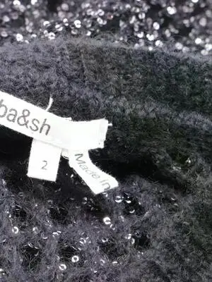 Ba&sh Sequin Embellished Sweater