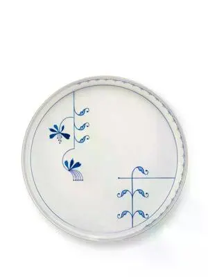 PIP STUDIO Pip And The Bird Floral-print Cake Stand