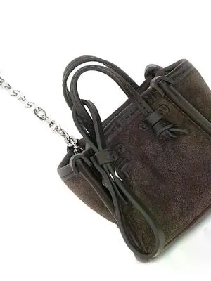 GIANNI CHIARINI Marcella Suede Keyring