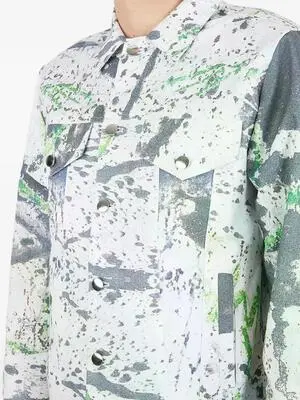 ALIVE & MORE Embroidered Canvas Jacket