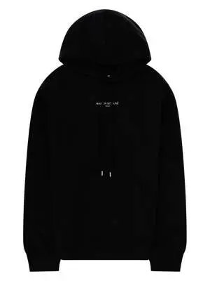 Maison Kitsuné Felpa Con Logo - Black