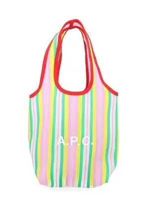 A.p.c. Borsa Tote 'ninon' Small - Blue