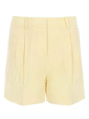 Michael Kors Shorts In Lino - Yellow