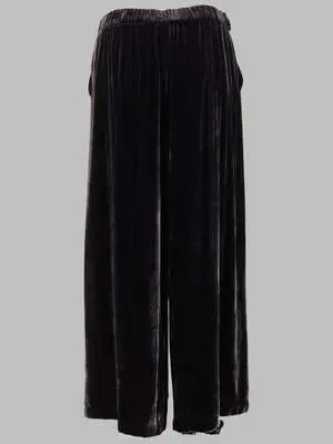 P.a.r.o.s.h Viscose Silk Wide Leg Trousers
