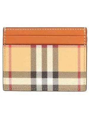 Burberry Portacarte 'check - Beige