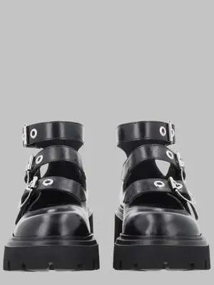 VIVIENNE WESTWOOD Anfibio 'bacchus' Con Fibbie - Black