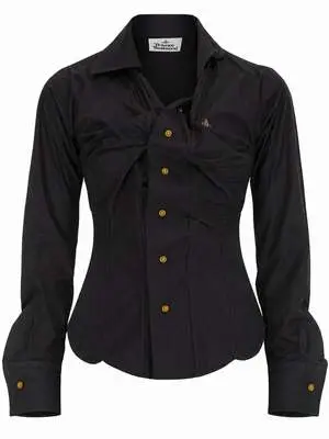 VIVIENNE WESTWOOD Camicia 'drunken - Black