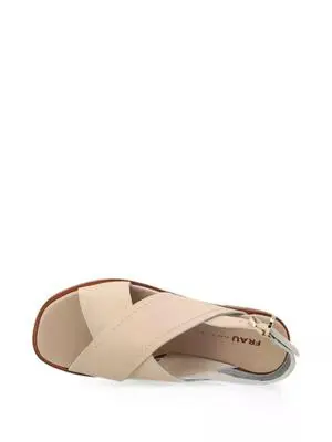 FRAU Crossover Leather Sandals