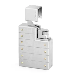 Cartier Santos De Lighter - Silver
