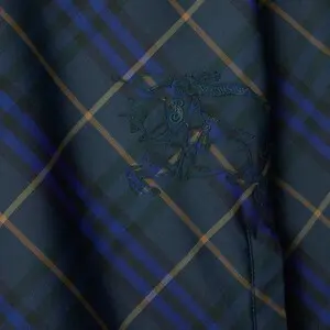 Burberry Checked Hooded Jacket